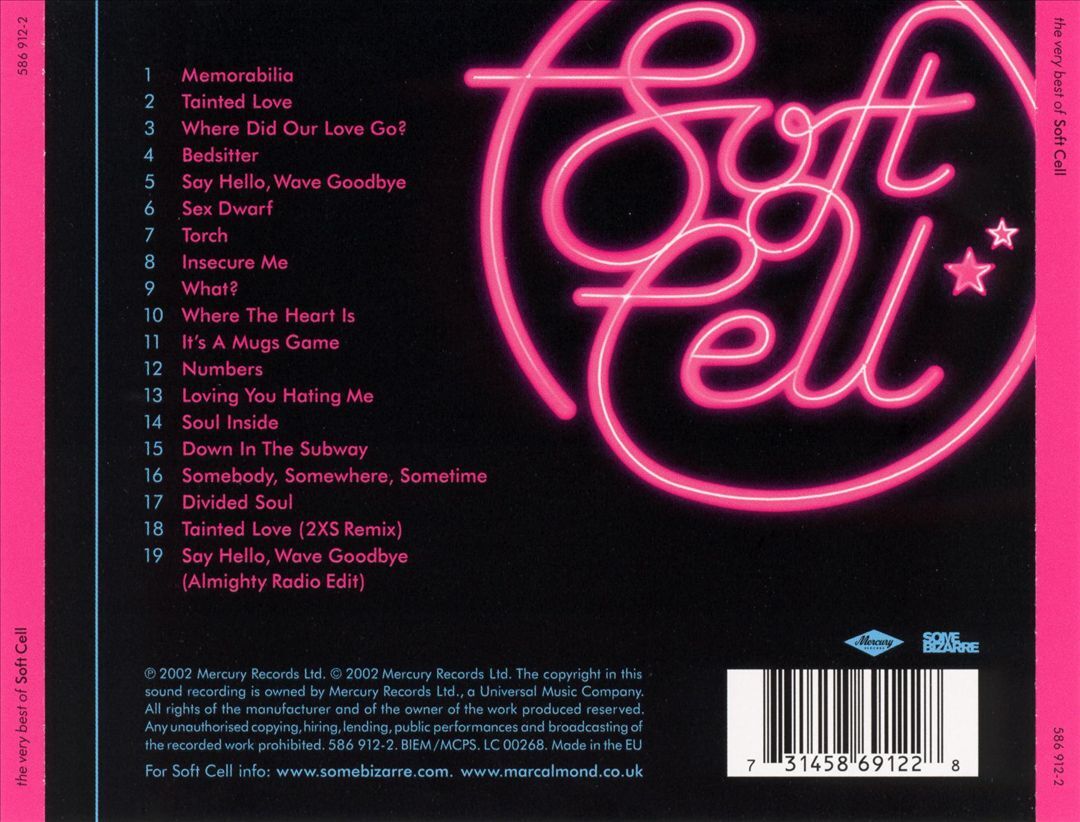 SOFT CELL - THE VERY BEST OF SOFT CELL NEW CD 731458691228| eBay