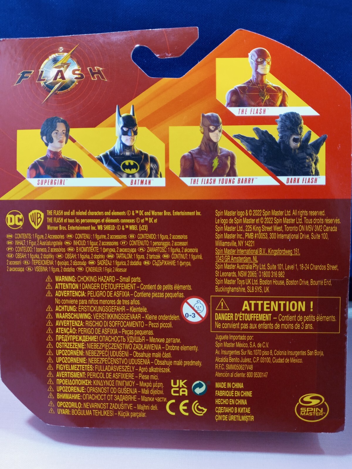 DC The Flash 4 inch Action Figure 1st Edition Spin Master 2023 New | eBay