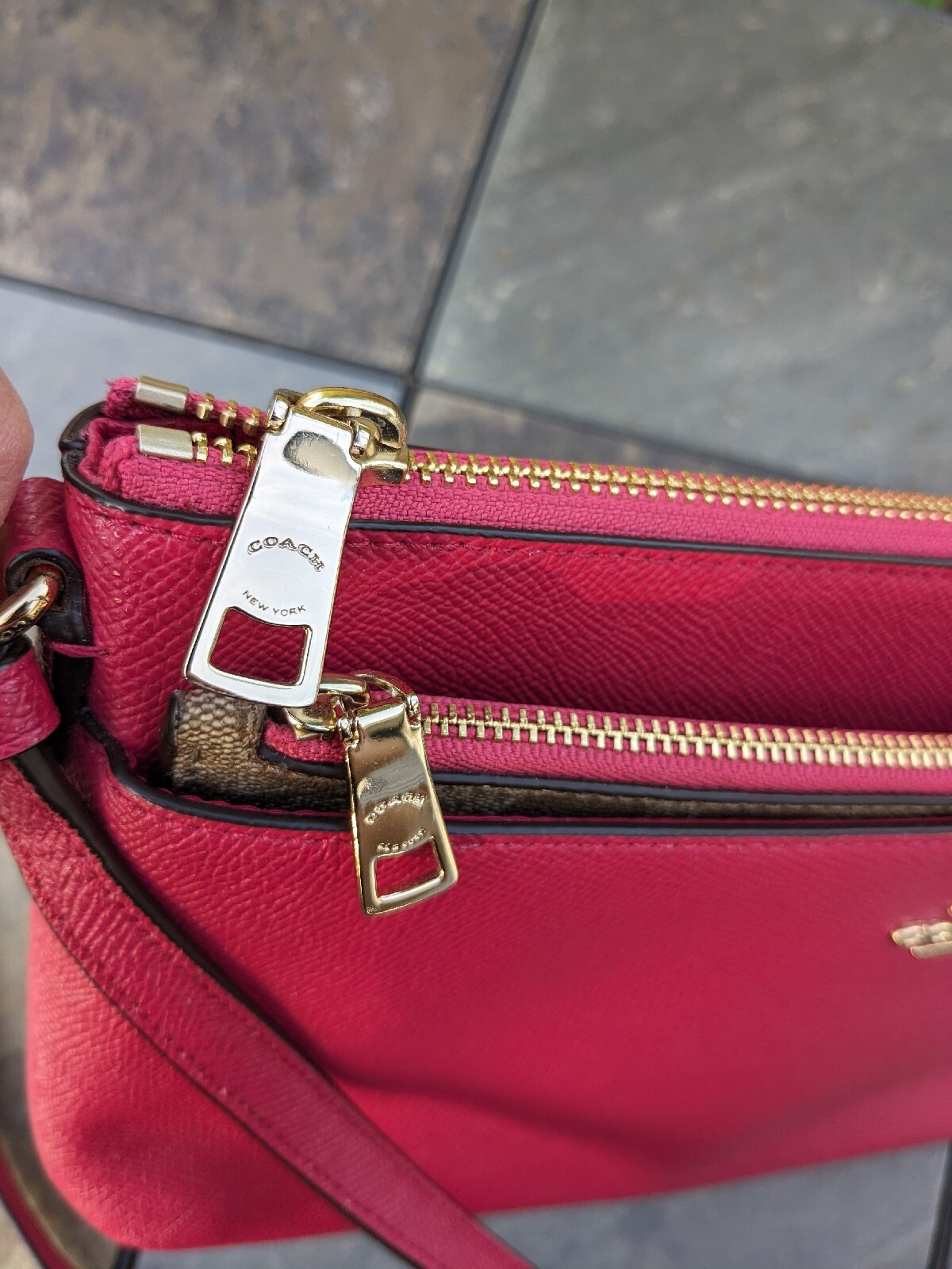 COACH EAST WEST CROSSBODY WITH POP UP POUCH IN CROSSG… - Gem