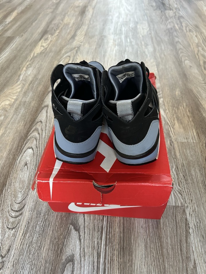 Size 13 - Rare Nike Air Trainer Huarache Cool Blue Black White Vintage ...