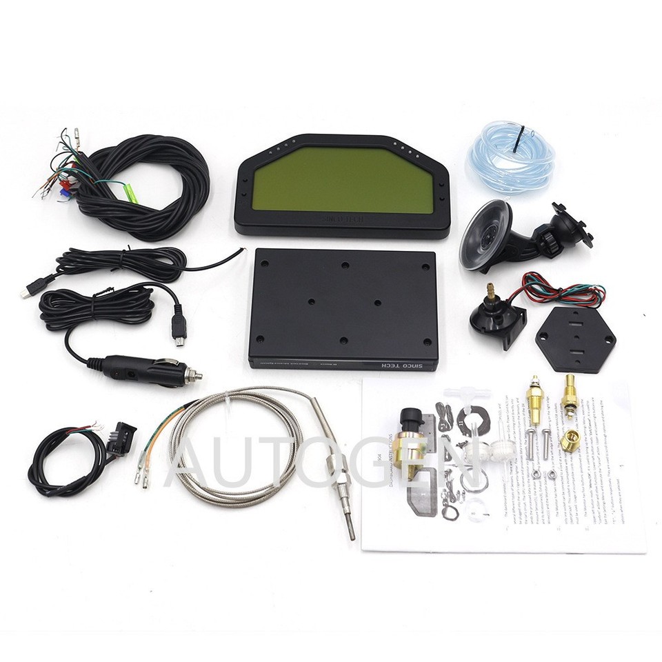 DO904 Car Race Dash Digital LCD Display Gauge Meter Bluetooth Full ...