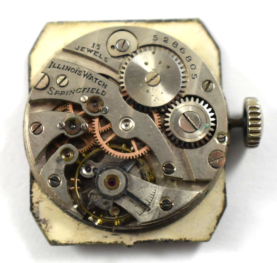 Vintage Illinois Canby Manual Wind 15J Wrist Watch Movement lot.wg | eBay