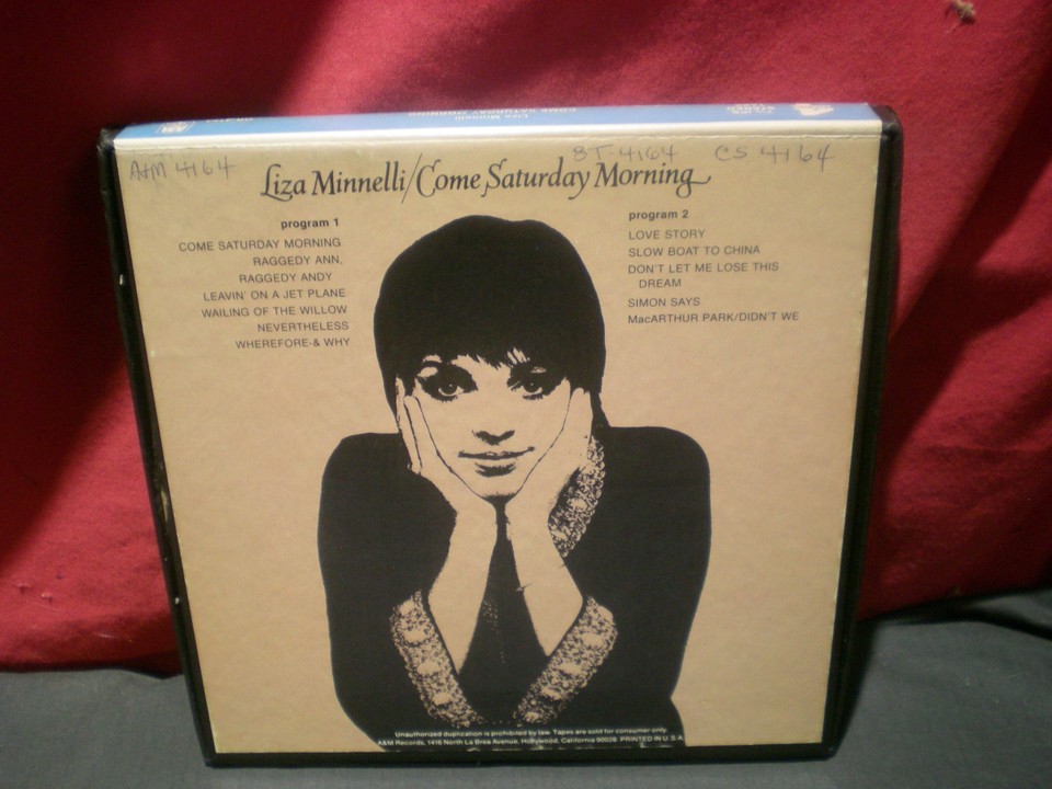 Liza Minnelli Come Saturday Morning Reel To Reel Tape Tested Sounds ...
