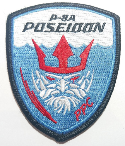 US Navy P-8A Poseidon Military Aircraft PPC Patch | eBay