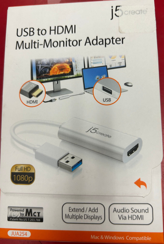 J5 Create USB To HDMI Multi Monitor Adapter NIB | eBay