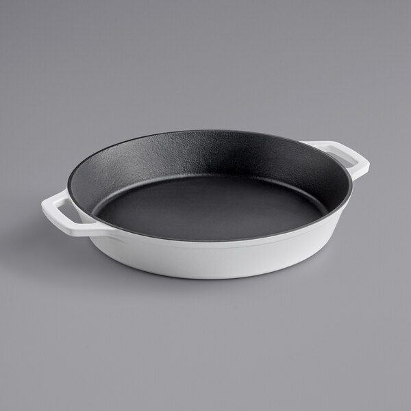 Valor 17" Enameled Cast Iron Skillet with Dual Handles (select color ...