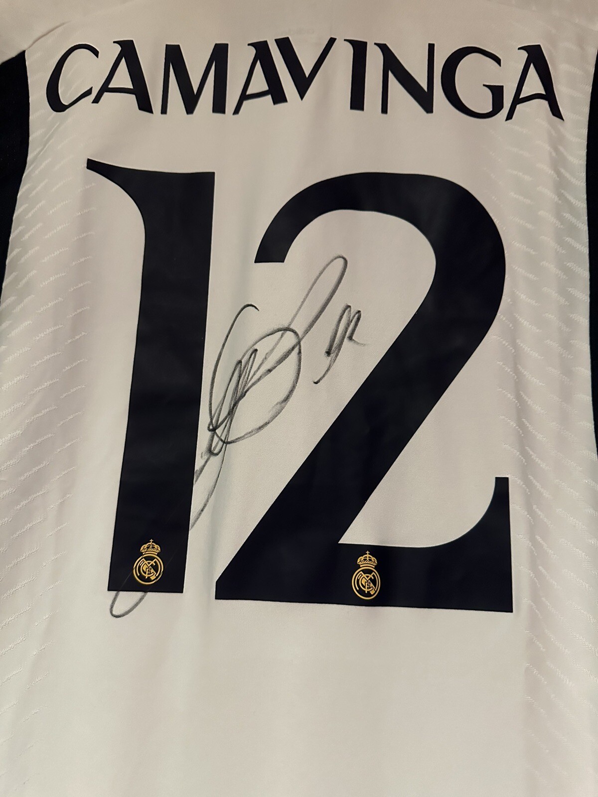 Camavinga Signed Real Madrid Shirt Jersey WITH Video PROOF ...