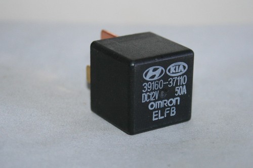 OEM Omron Hyundai Kia black 50A RELAY 39160-37110 ECM powertrain main ...