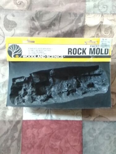 woodland scenics facet rock rubber rock mold | eBay