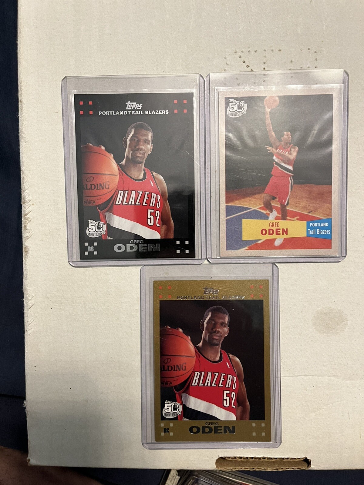 2007-08 Topps Greg Oden Rookie Card Lot Gold /2007 | eBay