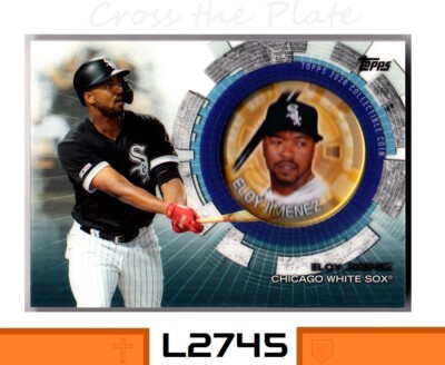 1-2020 TOPPS UPDATE SERIES BASEBALL COIN ELOY JIMENEZ WHITE SOX CARD# ...