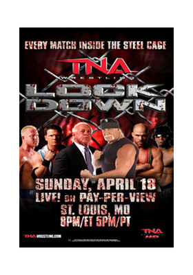 Official TNA Impact Wrestling 38 x 24 inch Lockdown 2010 PPV Poster ...