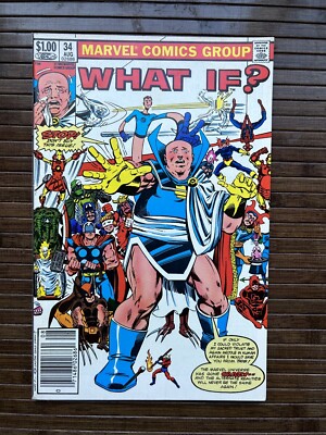 What If...#34 Marvel Comics Comic Book | eBay