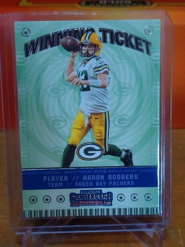 2020 Contenders Winning Ticket Red Aaron Rodgers #WT5 Packers | eBay