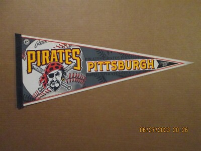 MLB Pittsburgh Pirates Vintage Circa 1999 Team Logo Baseball Pennant | eBay
