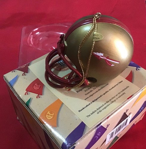 Florida State Seminoles Football Helmet Ornament by Ridgewood ...