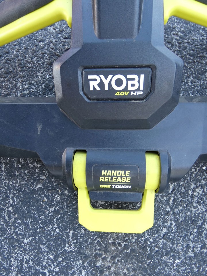 Ryobi 21" 40V Mower RY401015US Complete Handle Assy Free US Shipping | eBay