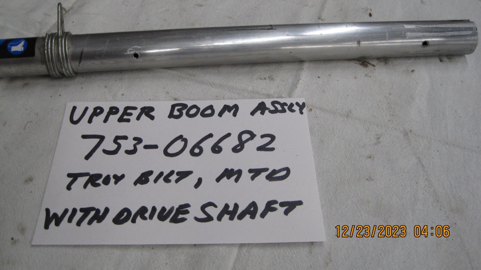 Troy-Bilt, Craftsman Upper Boom Assembly Part# 753-06682 with ...