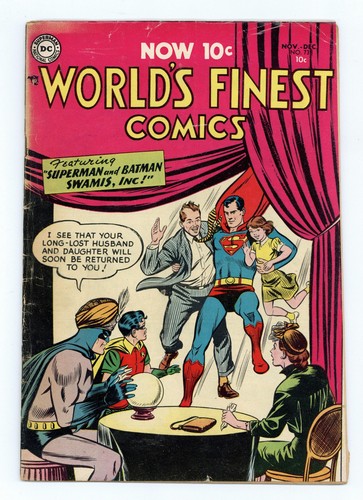 World's Finest #73 GD/VG 3.0 1954 | eBay