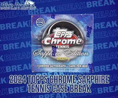 MADISON KEYS - 2024 Topps Chrome Sapphire Tennis Case Break 0713 | eBay
