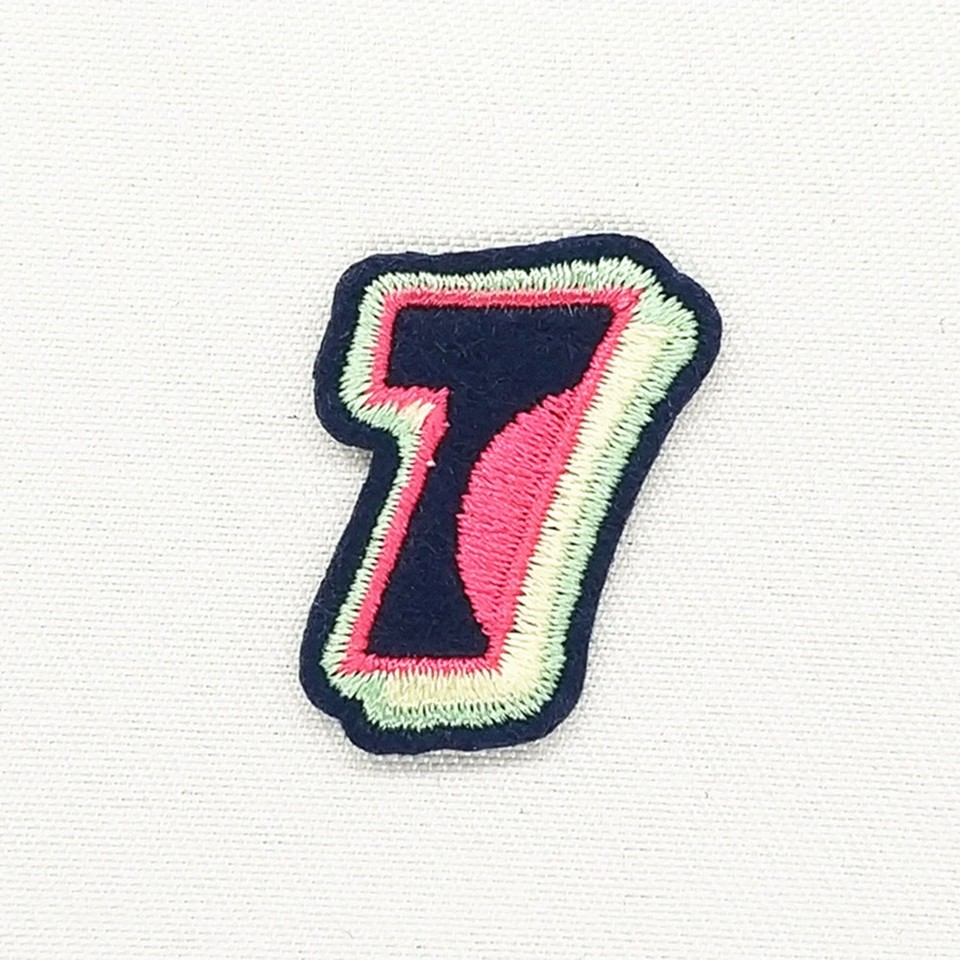 10 Numbers Embroidery Patches for Clothing Sew on Cartoon Shapes ...