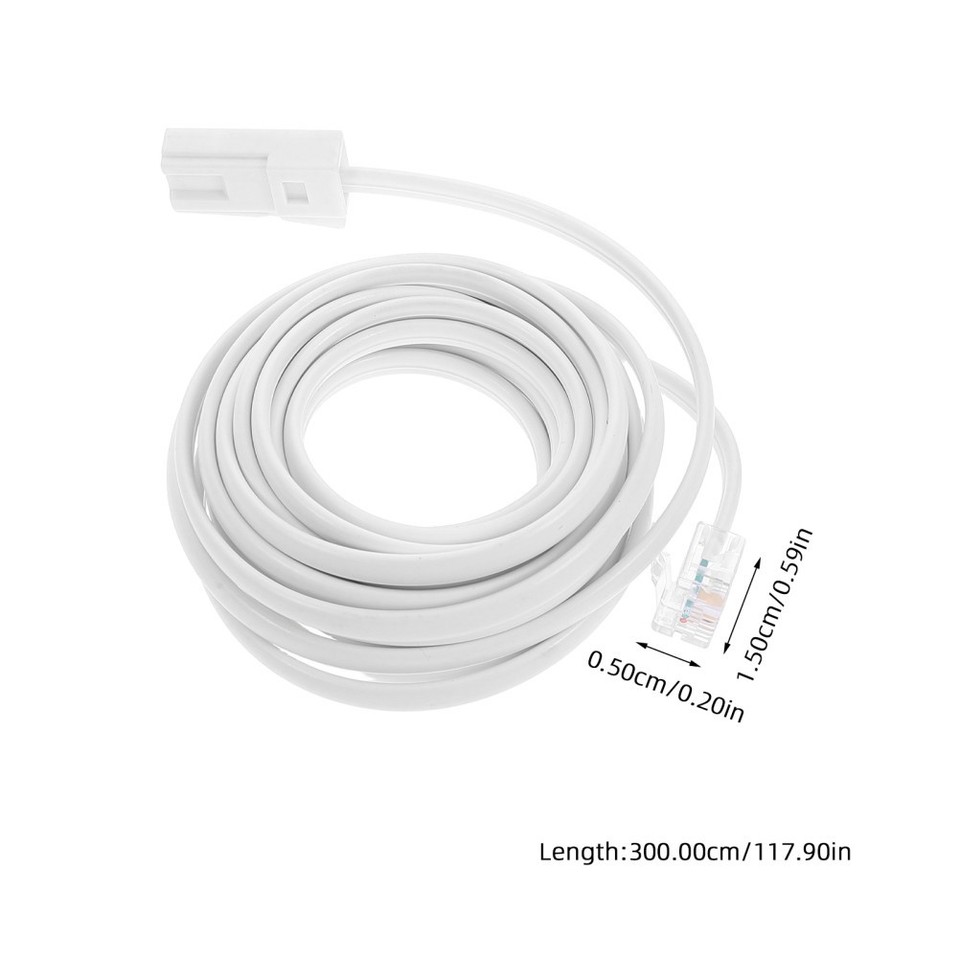Long Telephone Extension Cord Landline Phone Cord Extension Wire Uk ...