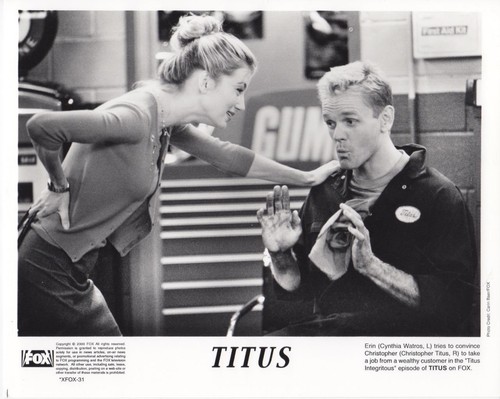 Cynthia Watros, Christopher Titus "Titus" TV Still Photo | eBay