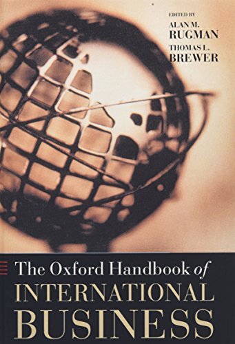 The Oxford Handbook of International Business, Alan M. Rugman et Thomas ...