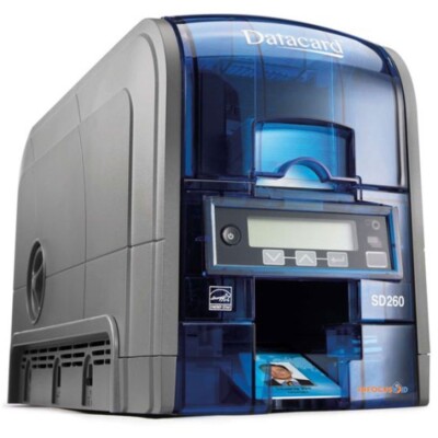 Datacard SD260 ID Card Badge Maker Printer Inc UK VAT , 1 YEAR WARRANTY ...