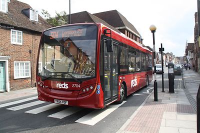 2704 YX64VOF Wilts & Dorset - Salisbury Reds, Salisbury 6x4 Quality Bus ...