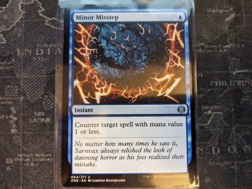 MTG Magic: The Gathering Minor Misstep ONE Phyrexia All Will Be NM! | eBay