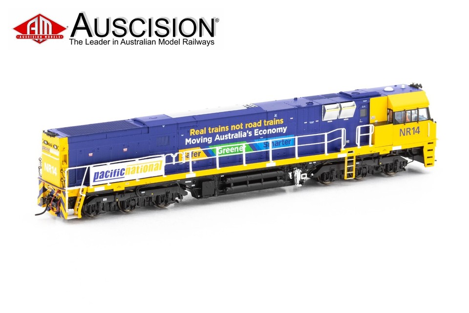 Auscision (NR-45) NR14 Pacific National (Real Trains) - Blue/Yellow ...