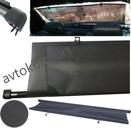 120/112Cm Roller Vinyl Leather Retractable Rear Window Sun Shade ...