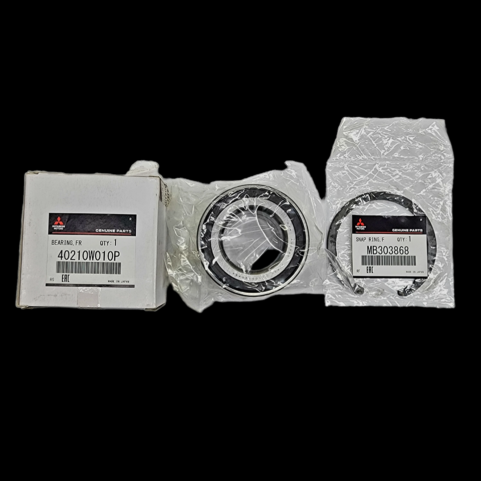 Genuine Mitsubishi BEARING,FR WHEEL HUB & RING 40210W010P, MB303868 | eBay
