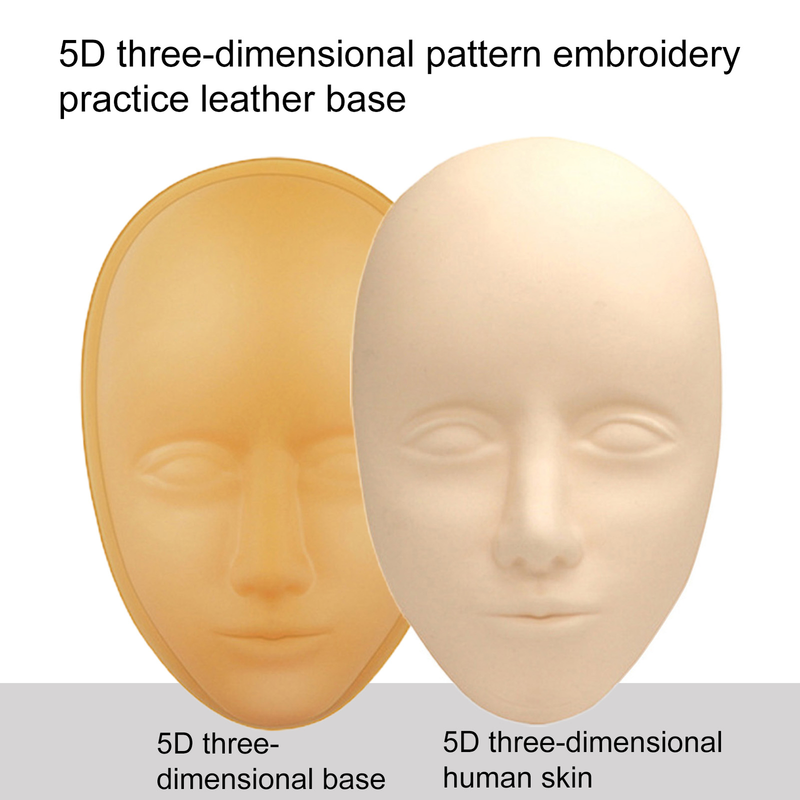 Practice Skin Base High Simulation Practise Makeup Eyeliner Eyebrow ...