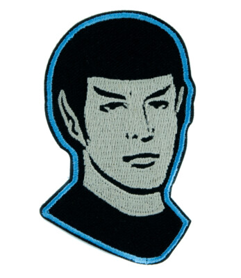 Spock Embroidery Iron on Patch Applique Star Trek Starship Enterprise ...