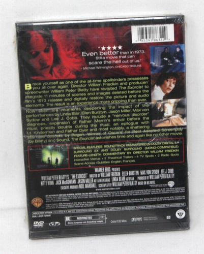 The Exorcist: The Version You've Never Seen (DVD, 2000) for sale online ...