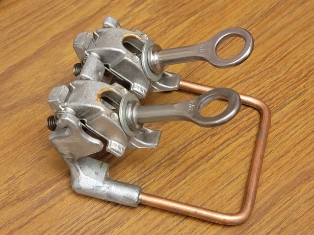 Overhead Primary Metal Tap Stirrup Clamp Hubbell Power Systems ...