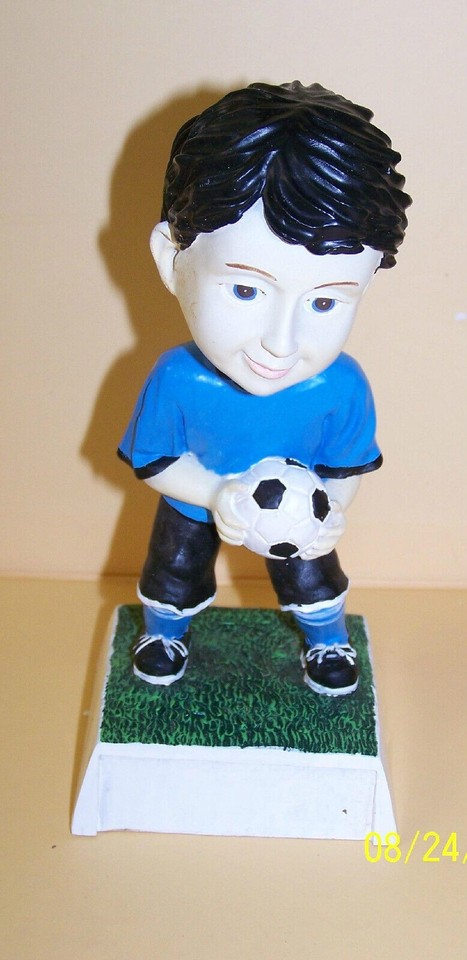 PERSONALIZED SOCCER PLAYER Ceramic Bobblehead - MALE or FEMALE - Brand ...