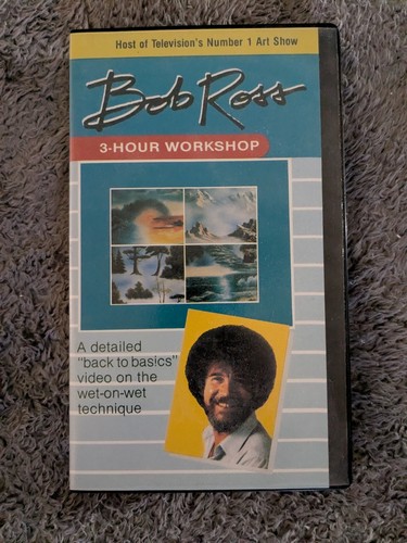 Bob Ross 3 Hour Workshop VHS Bob Ross Art Video Series 2003 | eBay