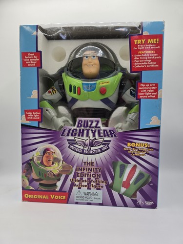 Toy Story Buzz Lightyear Ultimate Talking Action Figure - "The Infinity ...