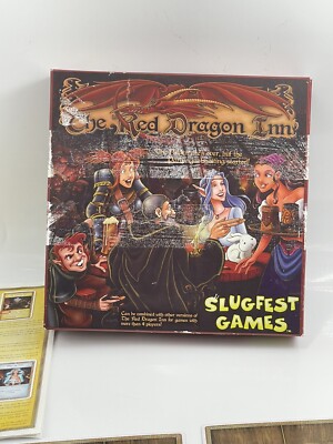The Red Dragon Inn Board Game Slugfest Games 2-4 Players 13+ Complete ...