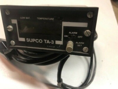 Supco TA-3 Temperature Alarm----------------------------w/battery ...