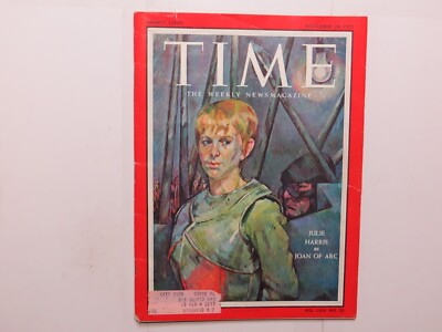 Time Magazine November 28 1955 Julie Harris As Joan Of Arc N5 | eBay