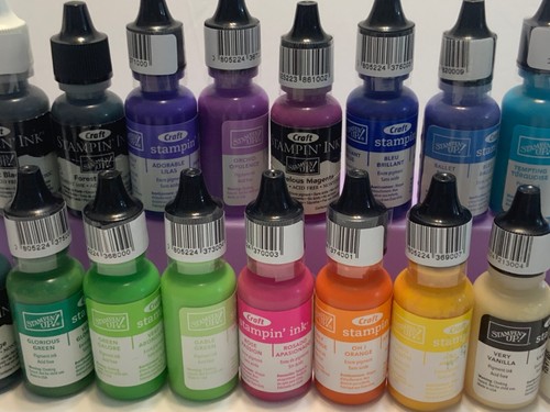 Stampin Up CRAFT PIGMENT Ink Refill REINKER Pick COLOR Refills Re-Inker ...