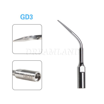 10 pcs GD3 Dental Ultrasonic Piezo Scaler Scaling Tip Fit DTE SATELEC Handpiece | eBay