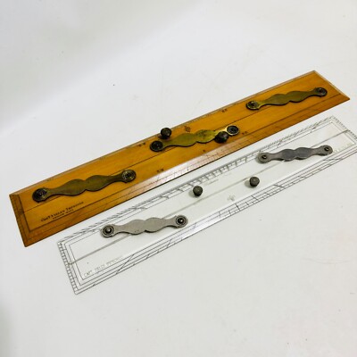 Vintage Capt Fields Improved 2 x Parallel Nautical Rulers | eBay UK