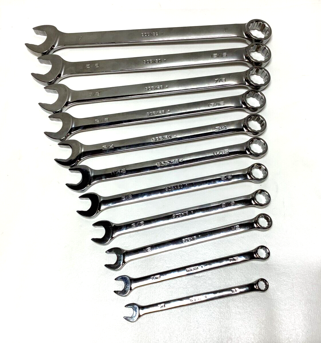 New Snap-on™ SOEX711 3/8" thru 1" 12-point Flank Drive Plus Combination ...
