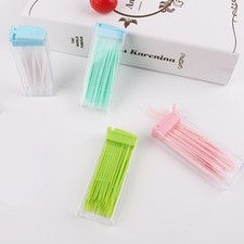 75pc TePe Plastic Interdental Sticks Toothpick Dental Floss Teeth ...