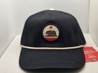 American Needle Cali Cappy Cap Black/Ivory | eBay